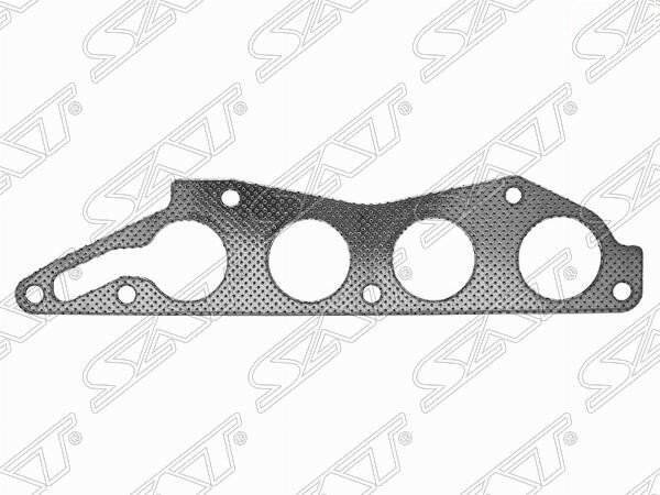 Прокладка выпускного коллектора SAT ST-100-0020 MITSUBISHI AIRTREK/GALANT/LANCER/OUTLANDER 4G69 2.4 03- паронит