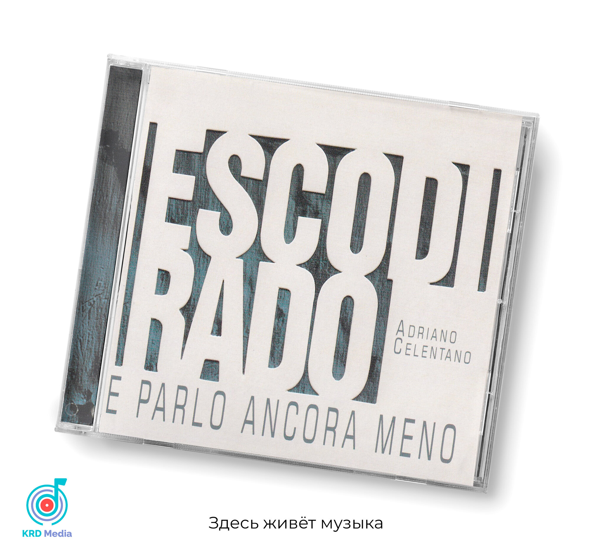 Adriano Celentano - Esco Di Rado E Parlo Ancora Meno, 2000, 8-page, CD-Аудио