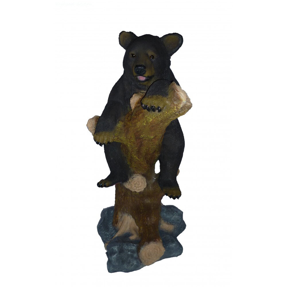 Садовая фигура Медведь на дереве 110*74