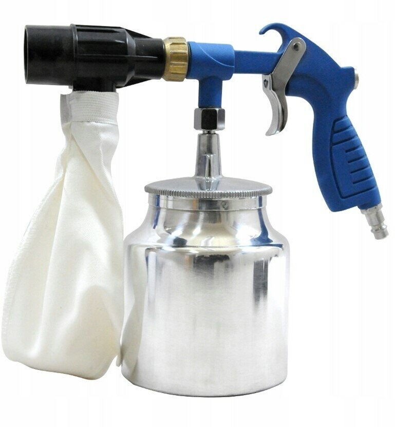 Пистолет пескоструйный Zitrek PG8 с системой рекуперации абразива 018-0899