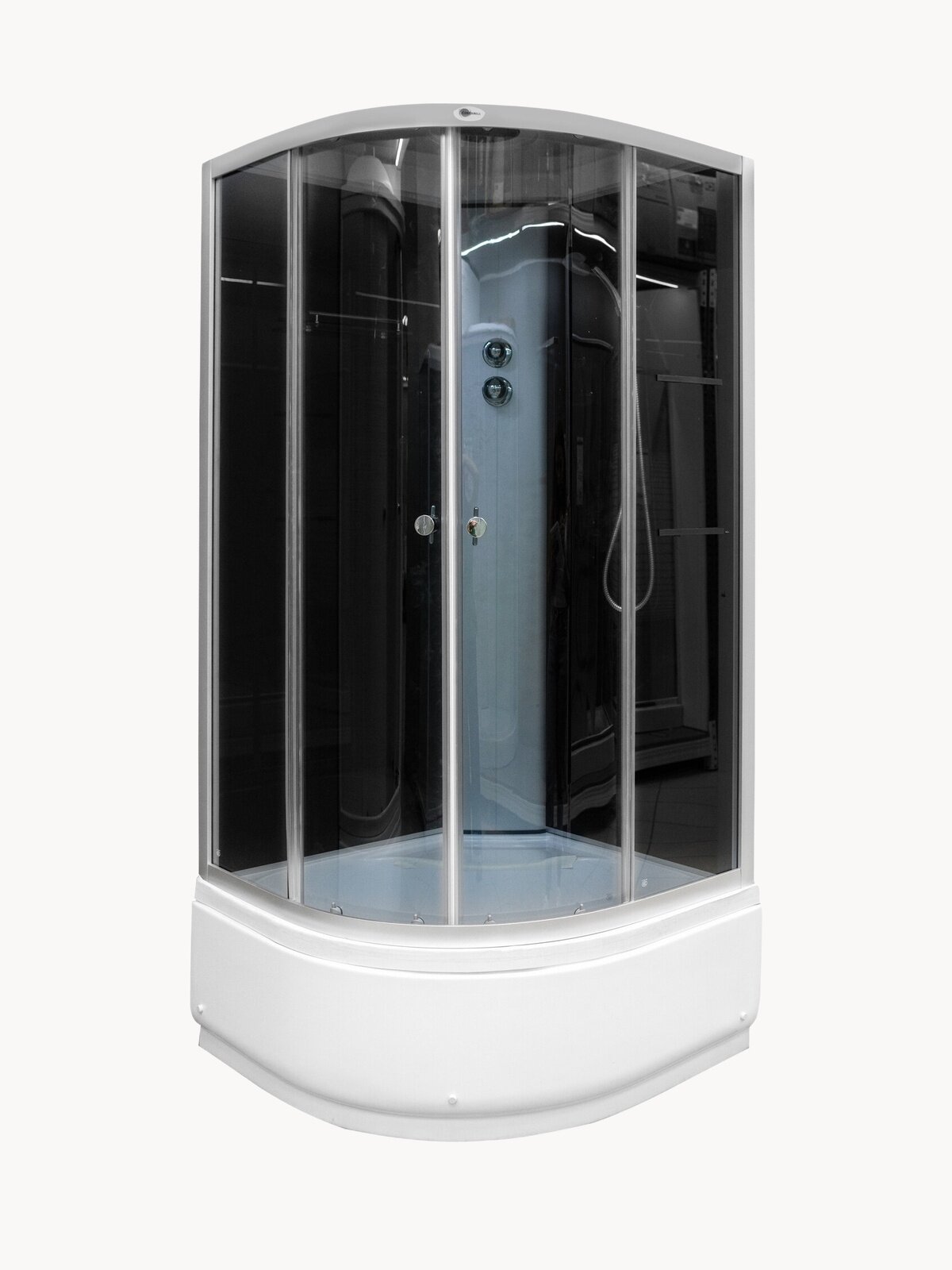 Душевая кабина COSTABELL SW-6690A black 900х900х2150 мм, высокий поддон