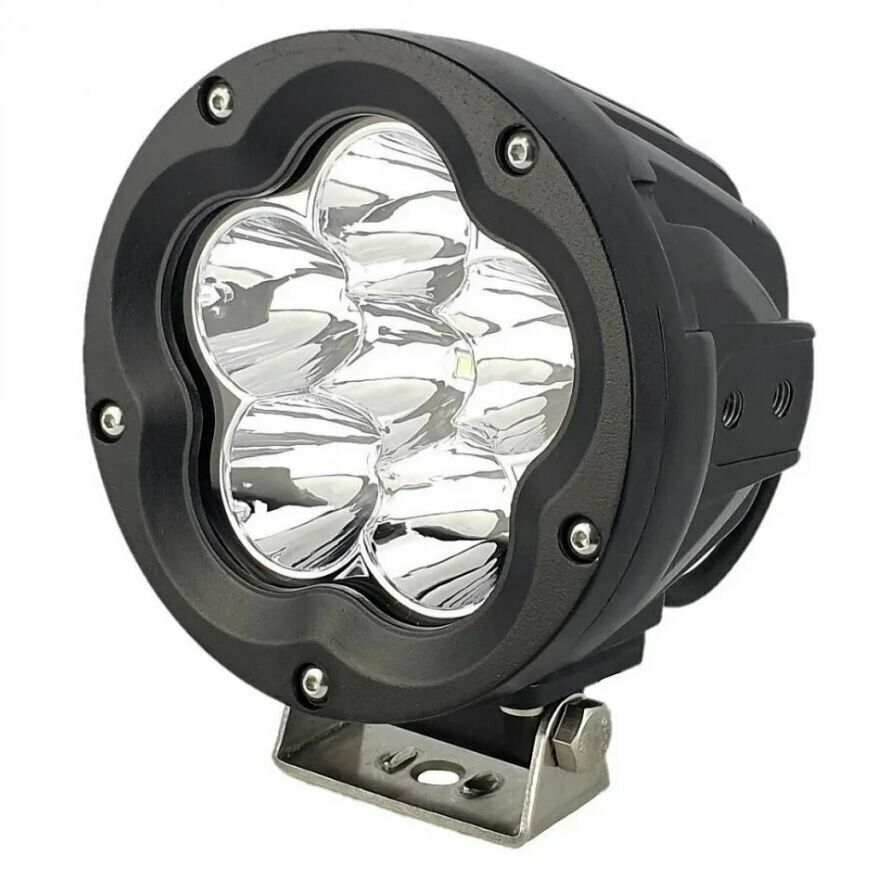 Светодиодная фара рабочего света PRO 60 Вт (Spot/Combo)/ узкий луч/ для спецтехники/ для внедорожников/ 9-32в