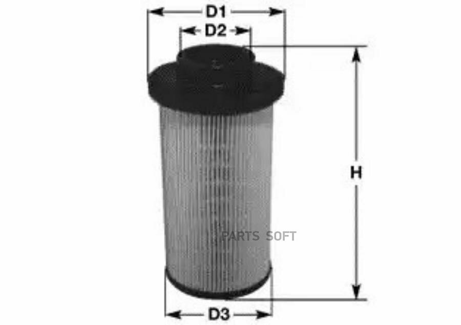 MG3610 CLEAN FILTERS Фильтр топливный