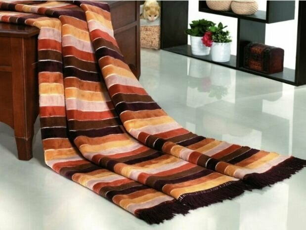 Покрывало с коротким ворсом