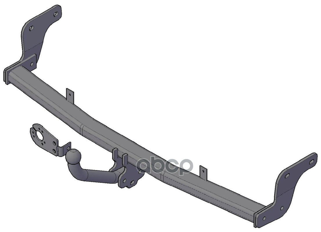 Фаркоп Kia Rio хетчбек 2011-2017 крепление шара на двух болтах трейлер арт. 7331