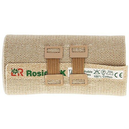 Эластичный бинт Розидал (Rosidal) малого растяжения для сильной компрессии из хлопка, телесный, 6см х5м