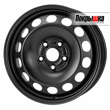 Диски штампованные Magnetto 16006 6.5х16/5х112 D57.1 ET50.0, Black