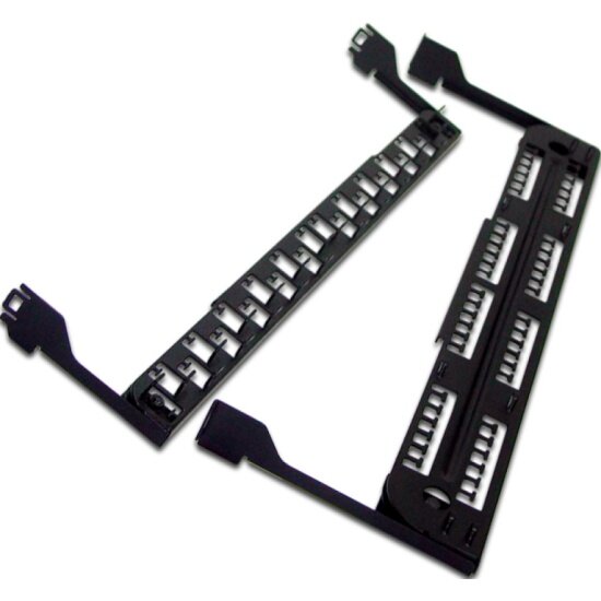 Поддерживающая скоба Lanmaster LAN-PPL48-CMB для патч-панелей, металл