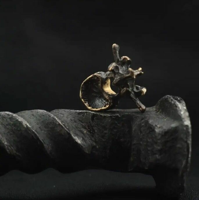 Бусина "Позвонок" 1 штука