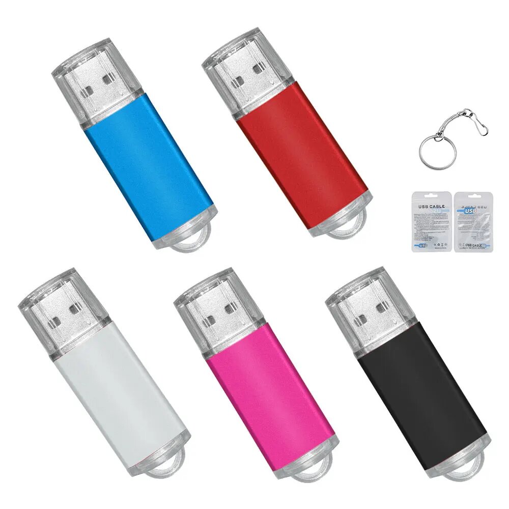 16 ГБ USB флешка KFHIREW, Mix, USB 2.0, 10 шт