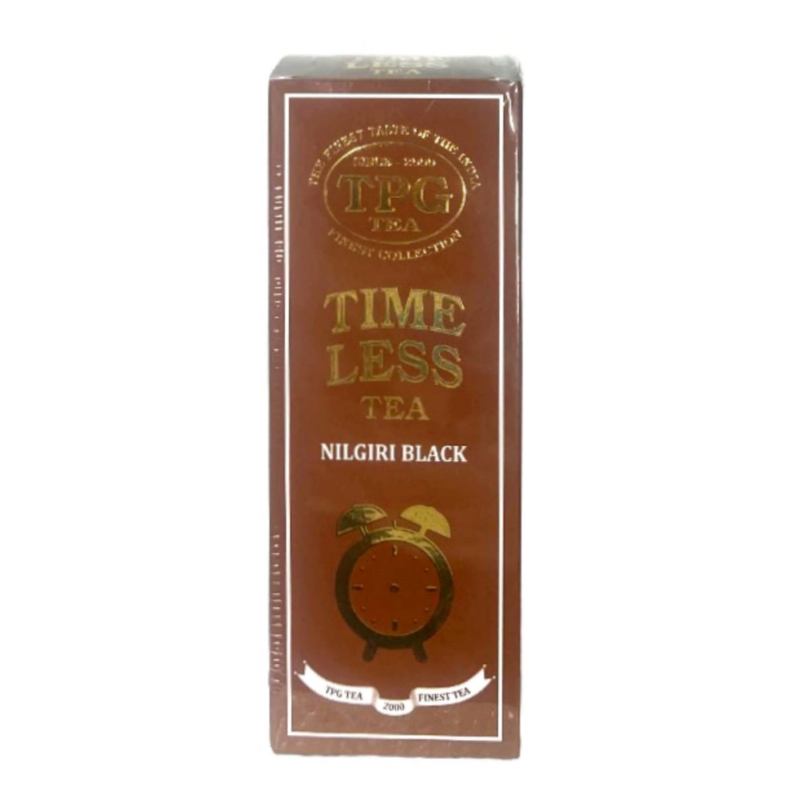 TPG tea TIME LESS TEA Nilgiri Black, Bharat Bazaar (Крупнолистовой черный ЧАЙ Нилгири таймлесс, Бхарат Базаар), 100 г.