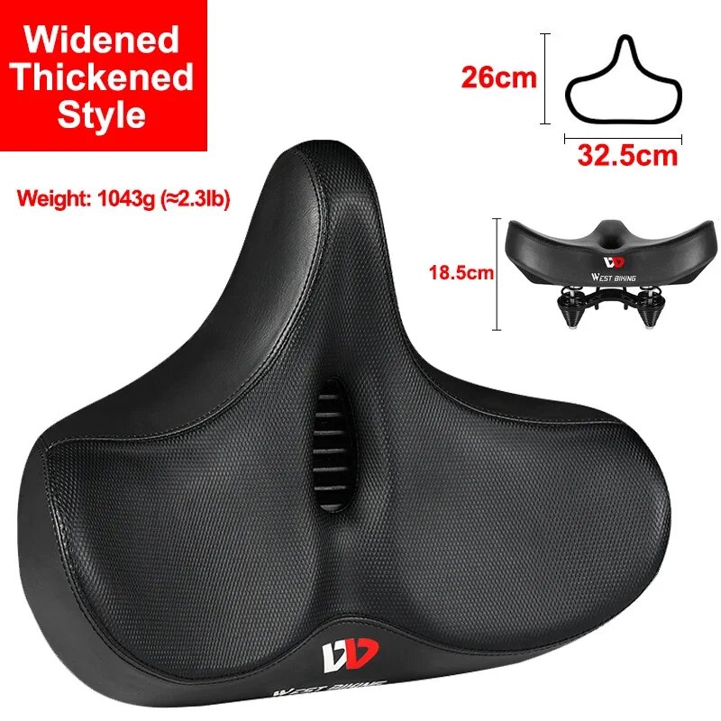 WEST BIKING Эргономичное седло для горных велосипедов 120 Hollow