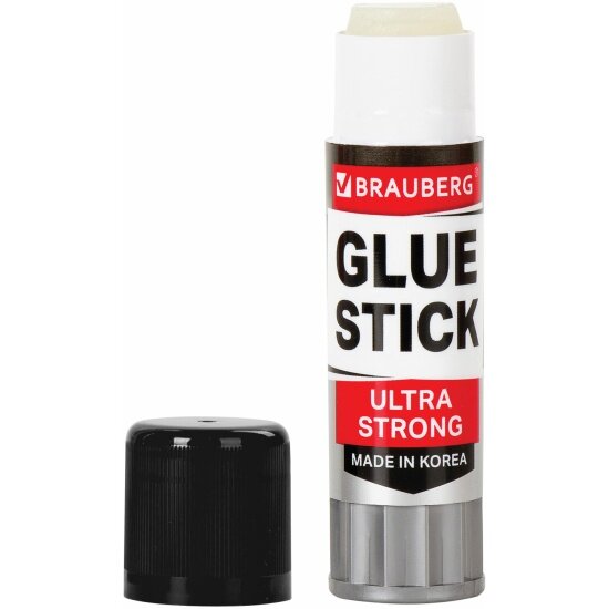 Клей-карандаш Brauberg ULTRA STRONG, усиленная формула, 15 г, южная корея, 229545