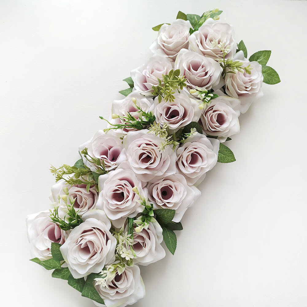 Свадебная цветочная композиция Meizanchen "Т-образная арка", шелковый цветок, градиентный цвет