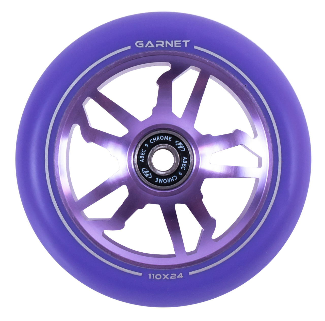 Колесо для трюкового самоката Tech Team TT 110 мм. Garnet Purple