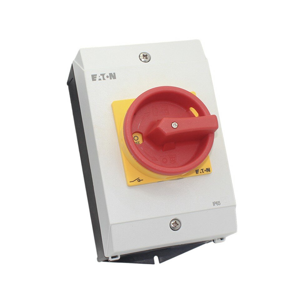 MOELLER / EATON P1-25/I2/SVB/HI11 207297 Главный выключатель в корпусе, 3P + 1NO+1NC, 25А