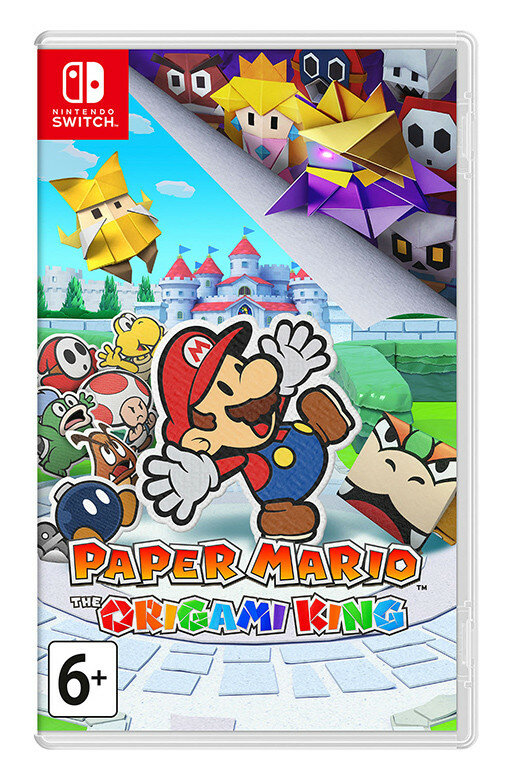 Игра Paper Mario: The Origami King (Nintendo Switch) б/у,