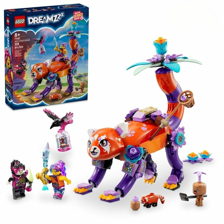 71481 Конструктор LEGO DREAMZzz Izzie's Dream Animals Животные мечты Иззи 328 деталей