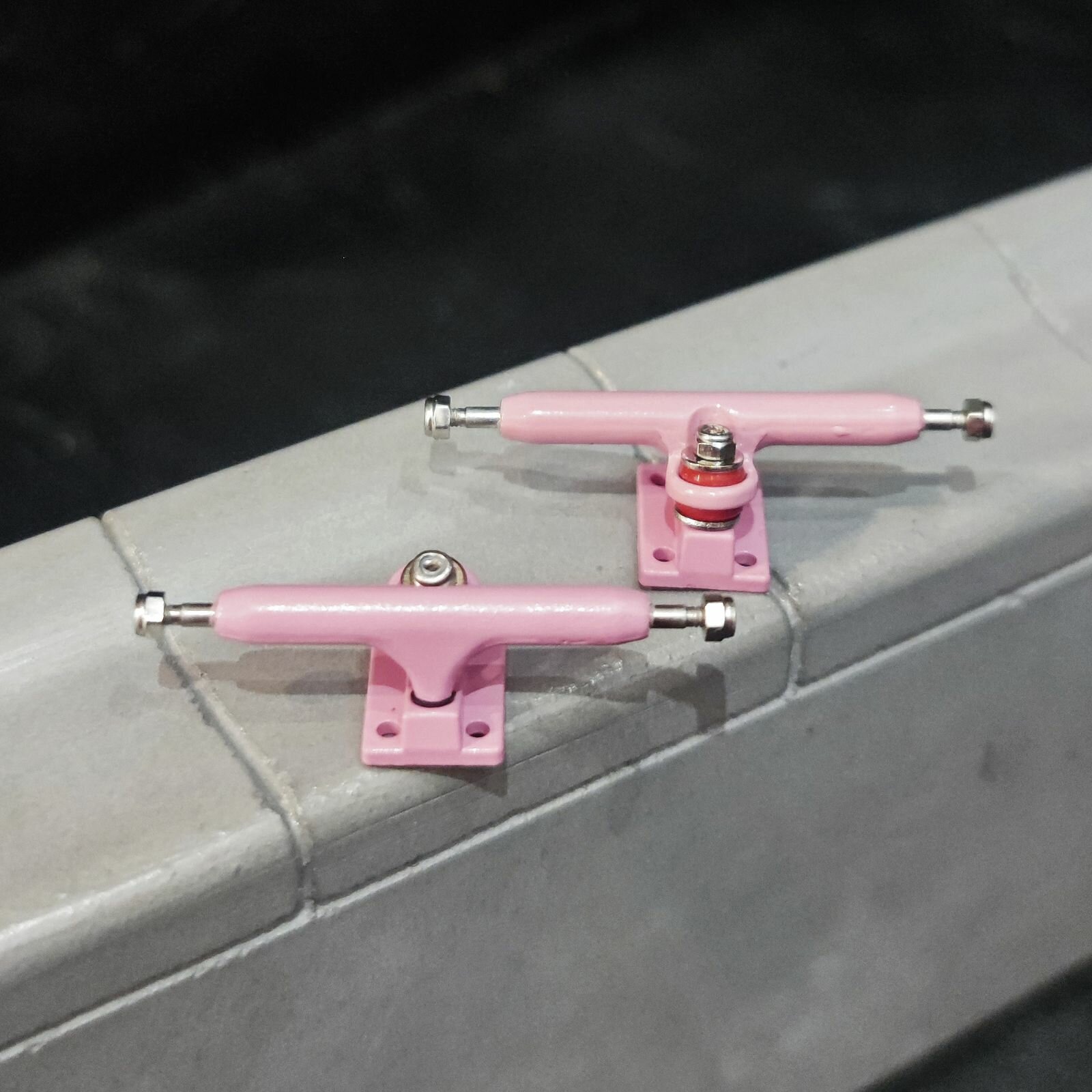 Траки для фингерборда MSS Pro PC new 32 мм нежно-розовые