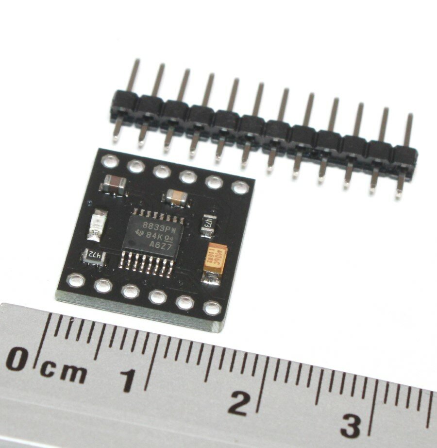 Motor driver DRV8833, Драйвер моторов