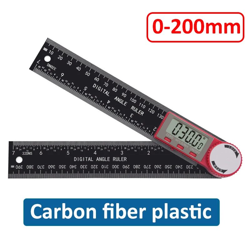 Цифровой угломер JP-01-200 Plastic-200mm