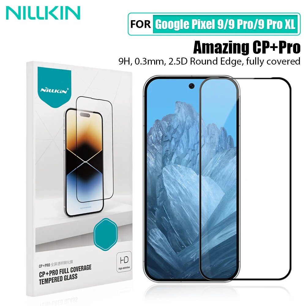 Nillkin CP+Pro для Google Pixel 9 Pro XL, закаленное стекло