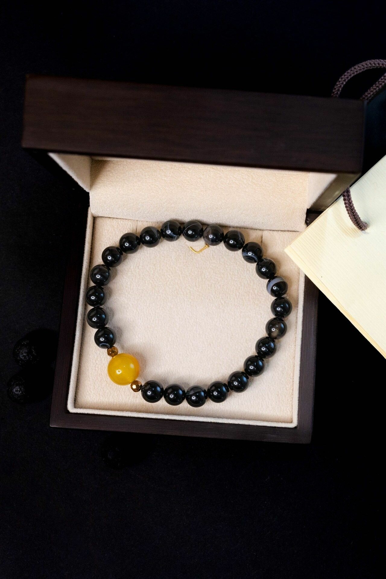 Браслет, агат, сердолик, гематит