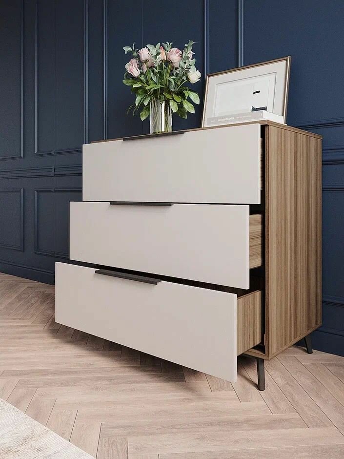 Комод Роза 900 Бежевый Скин