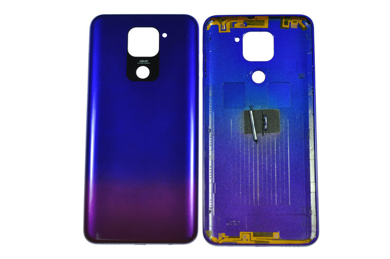 Задняя крышка для Xiaomi Redmi Note 9 (M2003J15SC/M2003J15SG) синий/пурпурный (сине-фиолетовая)