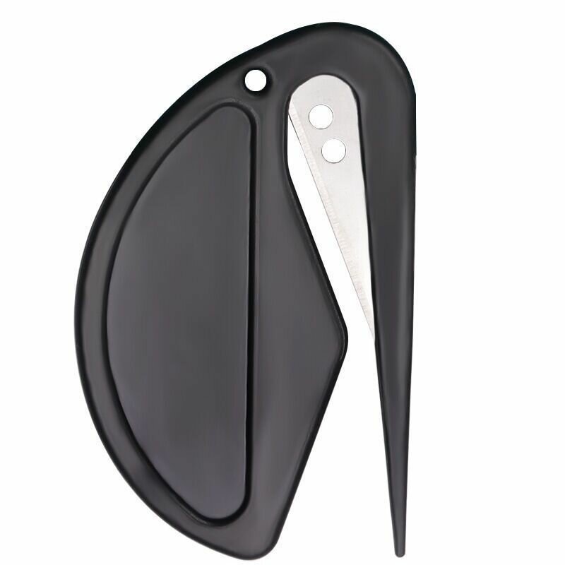 Пластиковый мини-нож для открывания писем, резак для бумаги, хозяйственный нож, курьерский нож