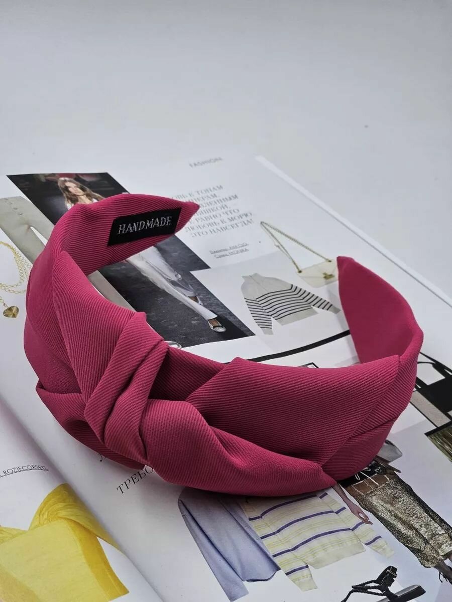 Ободок обруч для волос женский широкий