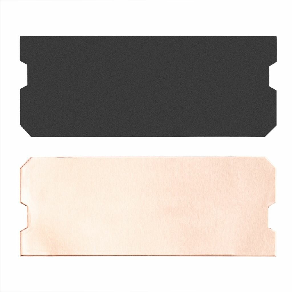 Радиатор памяти ноутбука Медная охлаждающая наклейка DDR4/DDR5 Ультратонкая теплоотводная подставка для карты 2280