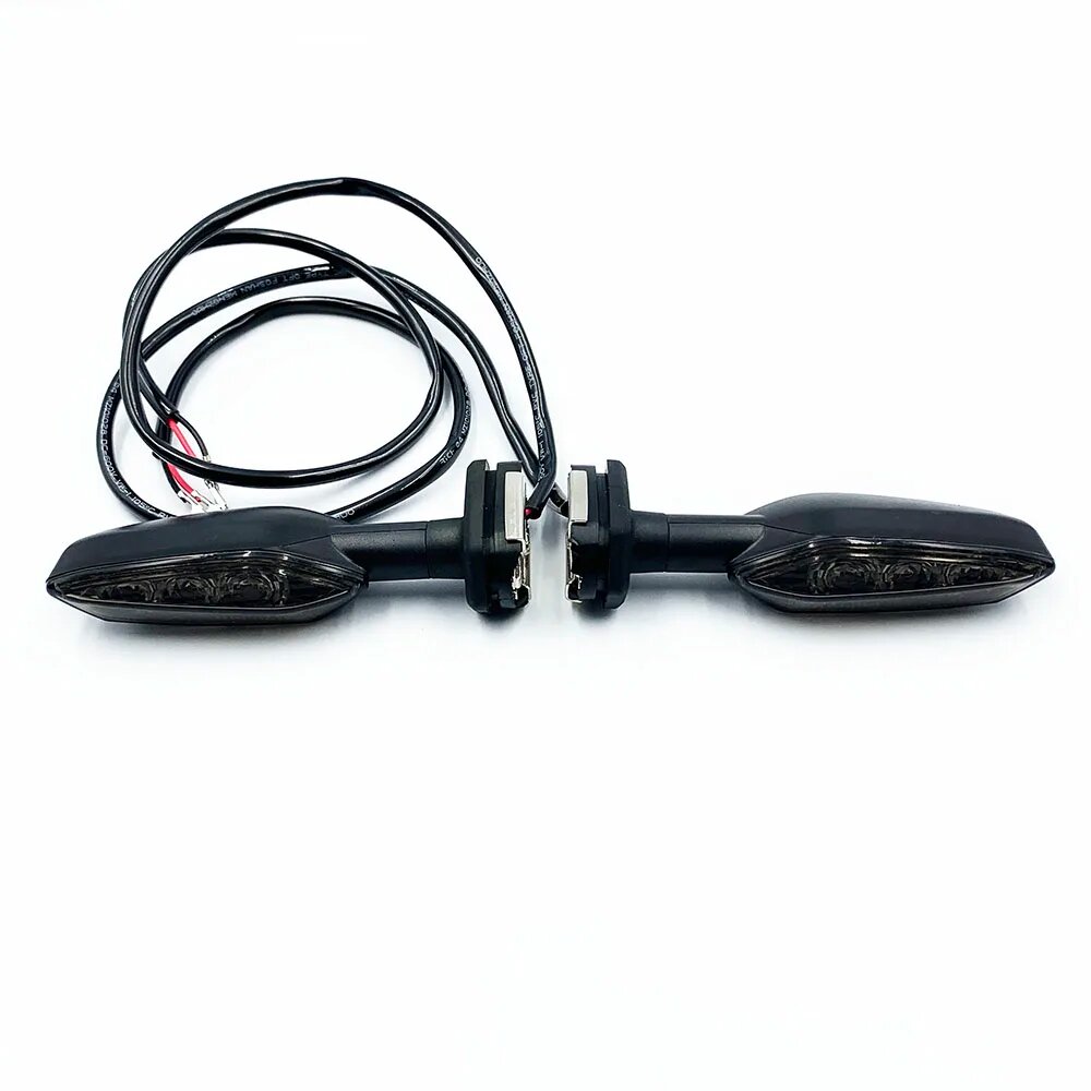 Светодиодная мигалка для мотоцикла KAWASAKI VERSYS 1000 650 300 250 125 ER6N Z125 Z250 2pcs Smoke