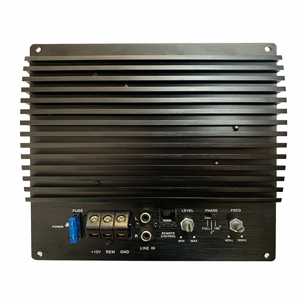 12 В 100 Вт тяжелый сабвуфер автомобильный салонный усилитель мощности, мощный басовый модуль