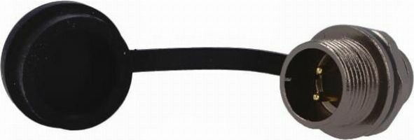 Разъем WEIPU ST1212/P2 Гнездо ST12 "папа" PIN 2 IP67 13А пайка 250В 2мм2 -25-85 град. C 1 шт