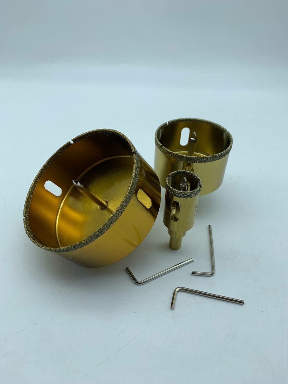 Коронка алмазная 32mm по кафелю и керамограниту с центрующим сверлом и имбусовым ключом