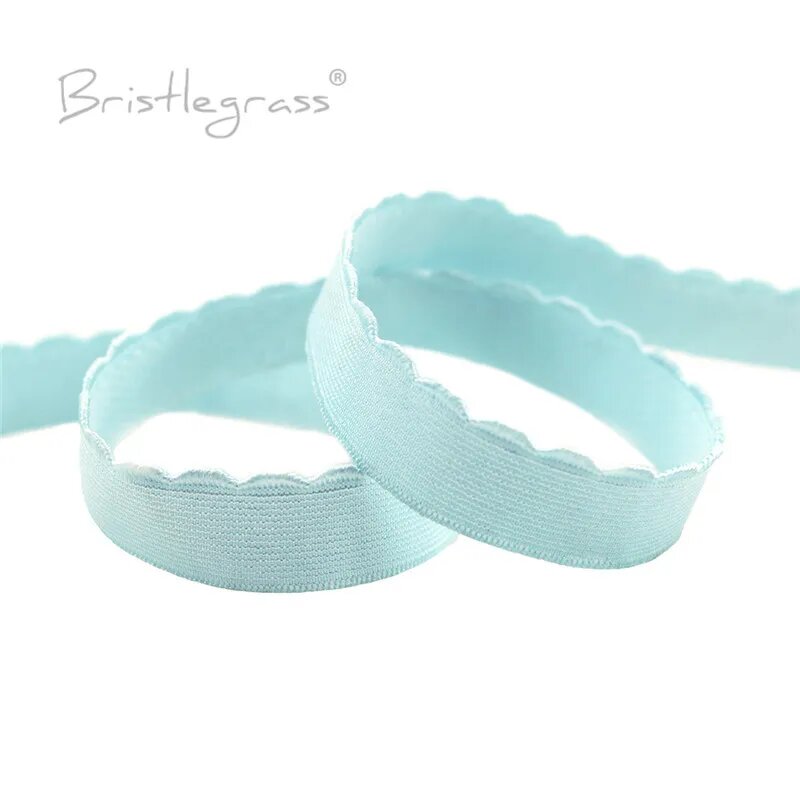 Эластичная лента BRISTLEGRASS 10mm Blue Topaz, 5 Yards