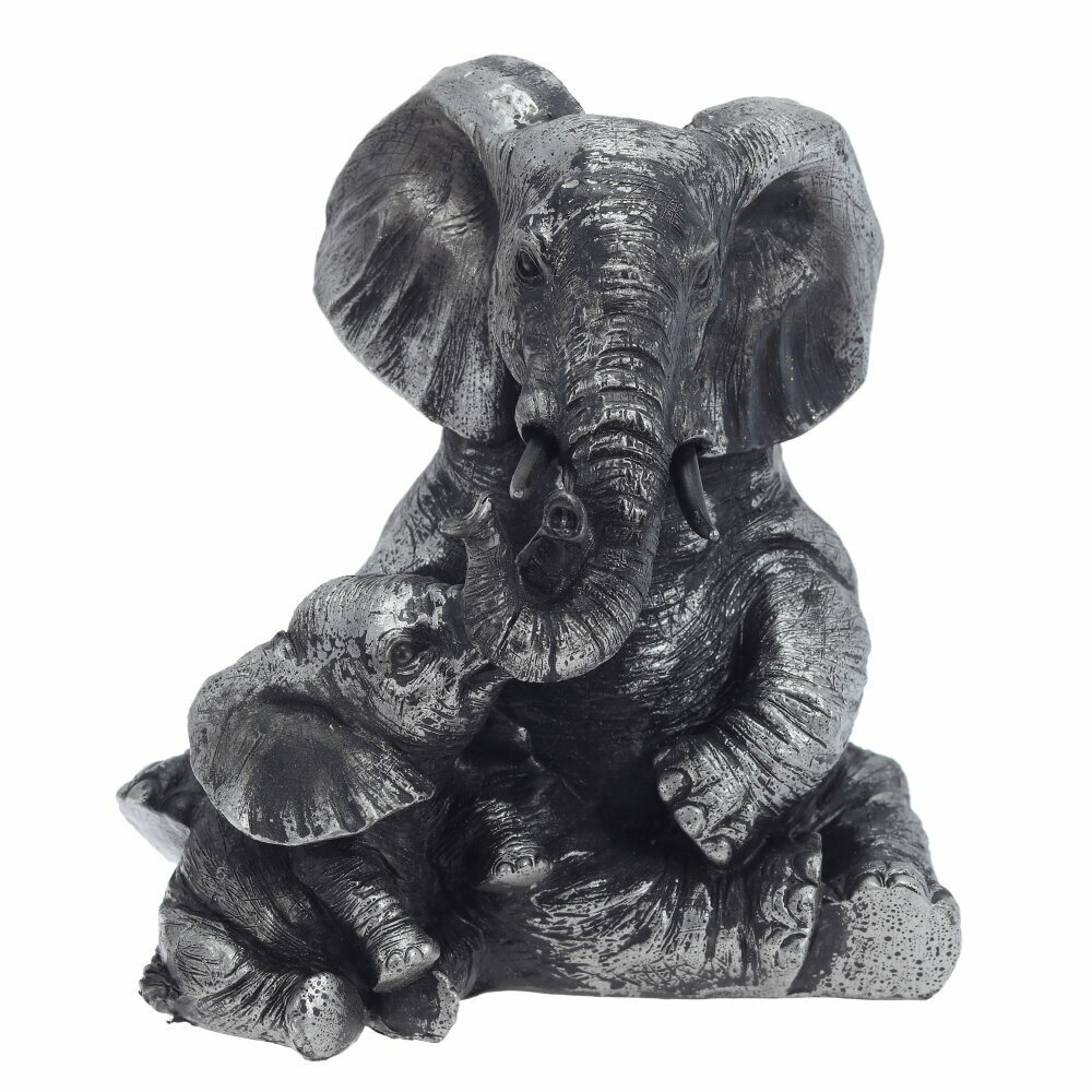 Фигурка декоративная "Слоны", L16 W13 H17 см