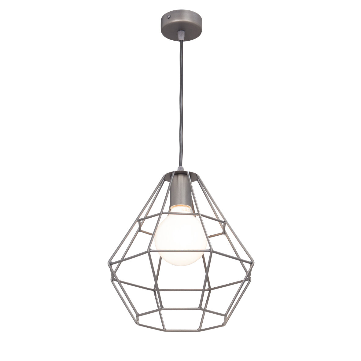 Светильник подвесной V4141/1S , 1 лампа 3м2, Е27, 60Вт, цвет бронзовый графит. %Распродажа!%