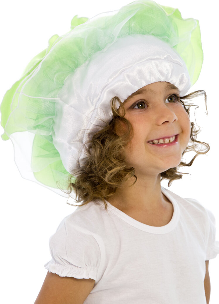 Детская карнавальная шапочка Капуста (р.104-134) - яркий образ