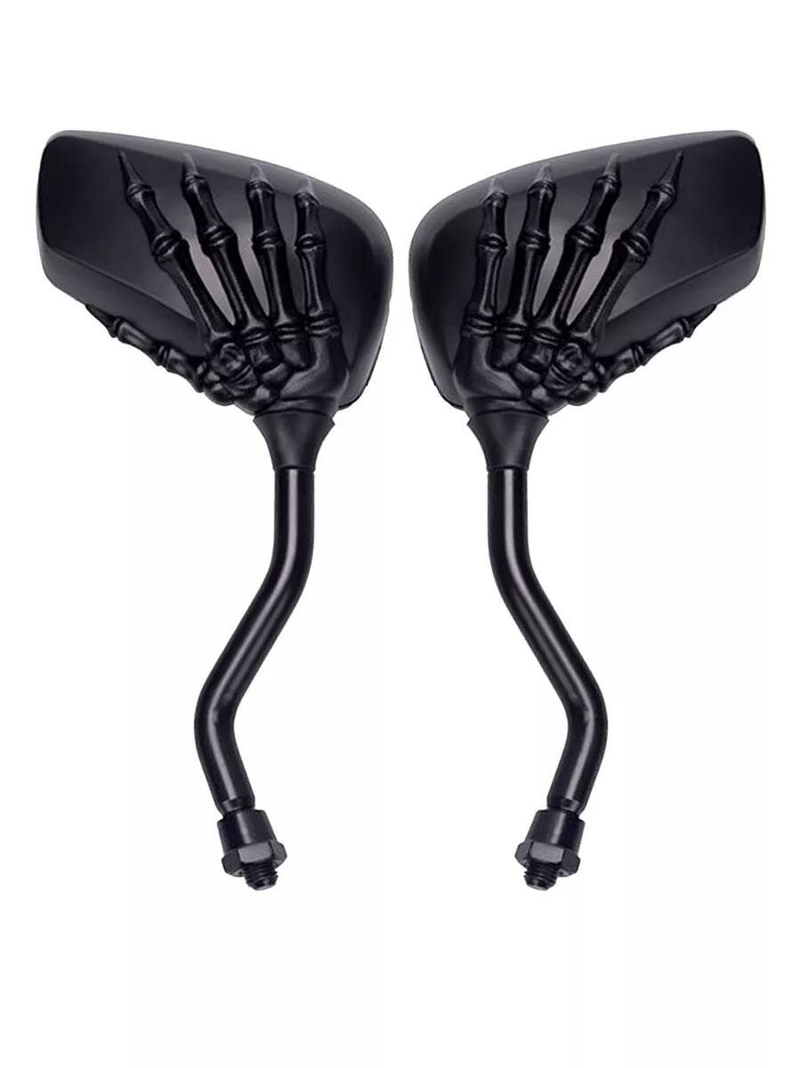 Мото зеркало "Скелет", для мотоциклов а-ля Харлей, мототор