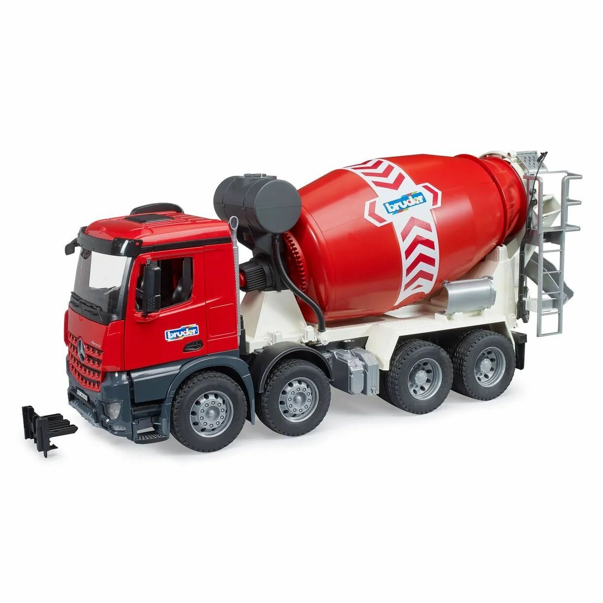 Бетономешалка "Bruder Mercedes", складные двери, для улицы, красный