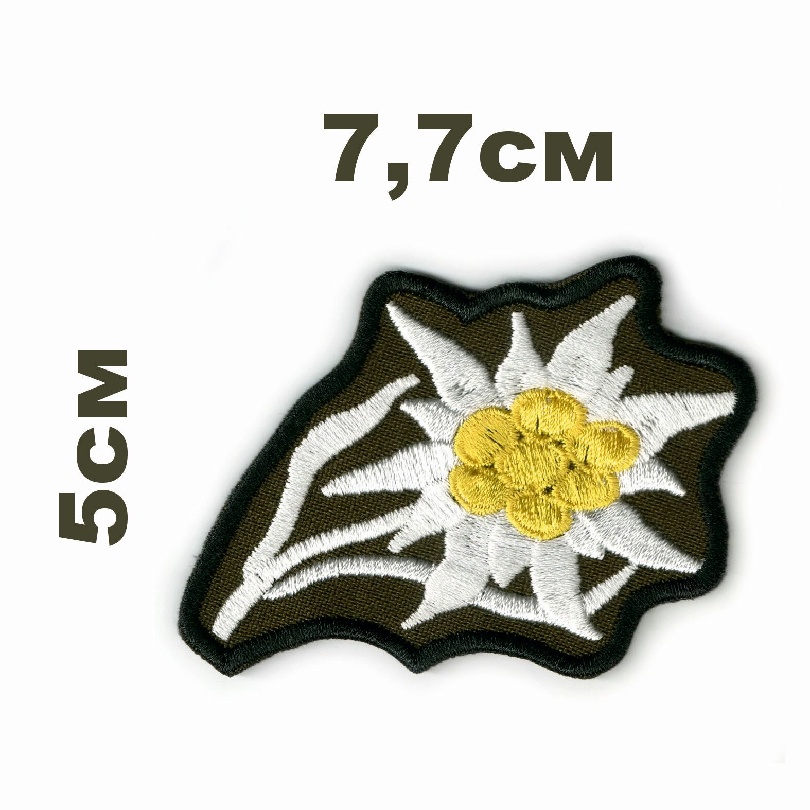 Шеврон ЭДЕЛЬВЕЙС хаки