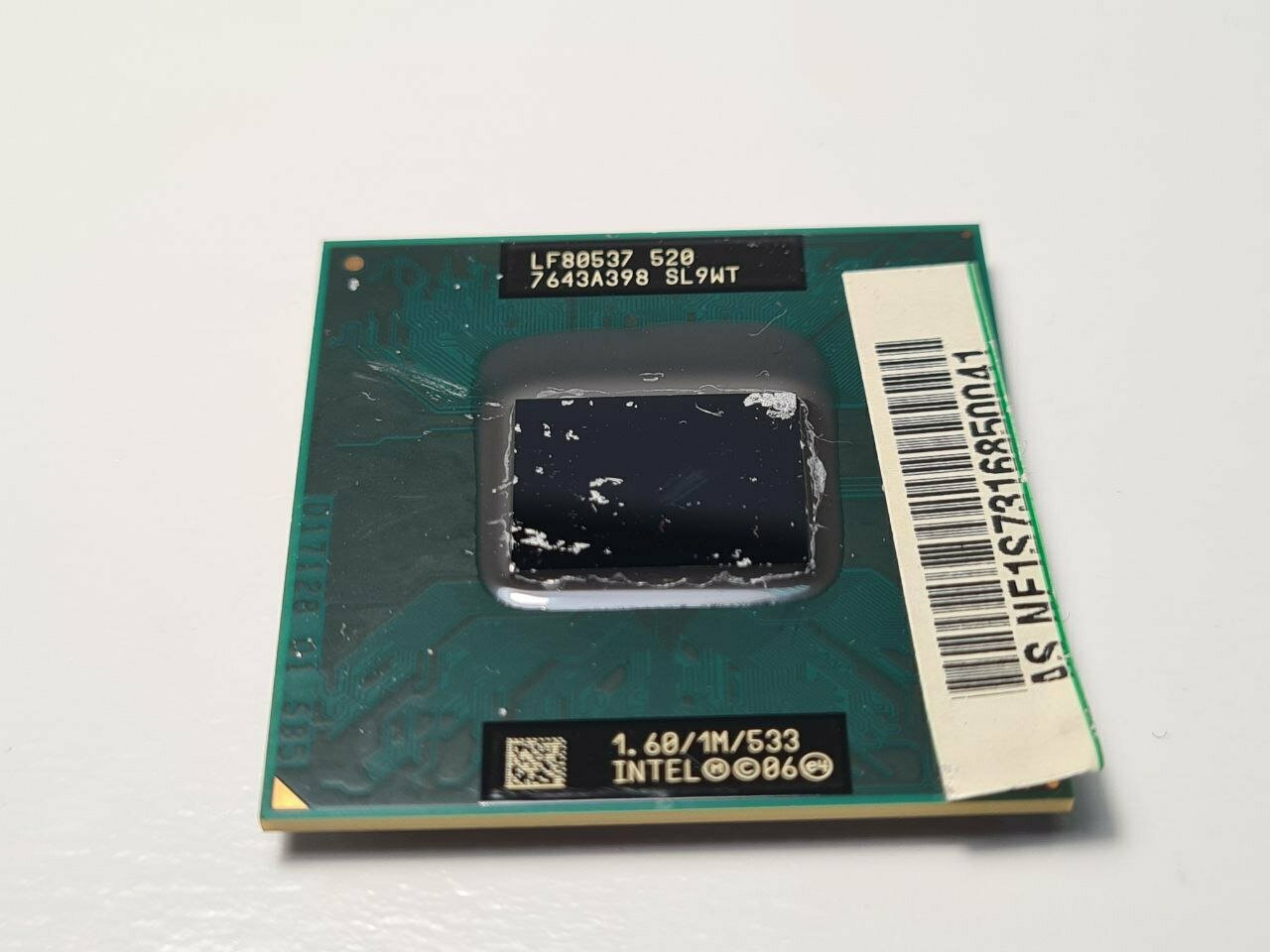 Процессор Intel Celeron M 520 для ноутбука