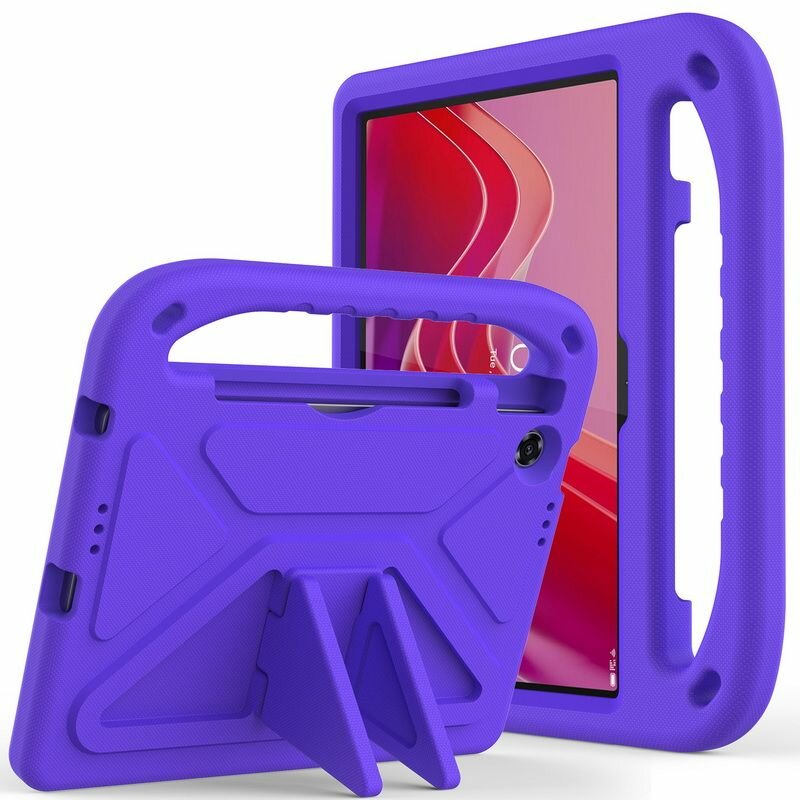 Чехол для планшета Kids Case, совместимый с Lenovo Tab 10.1' Tb-311 10.1 (2025), легкая ударопрочная подставка для ручки, удобный для детей защитный чехол