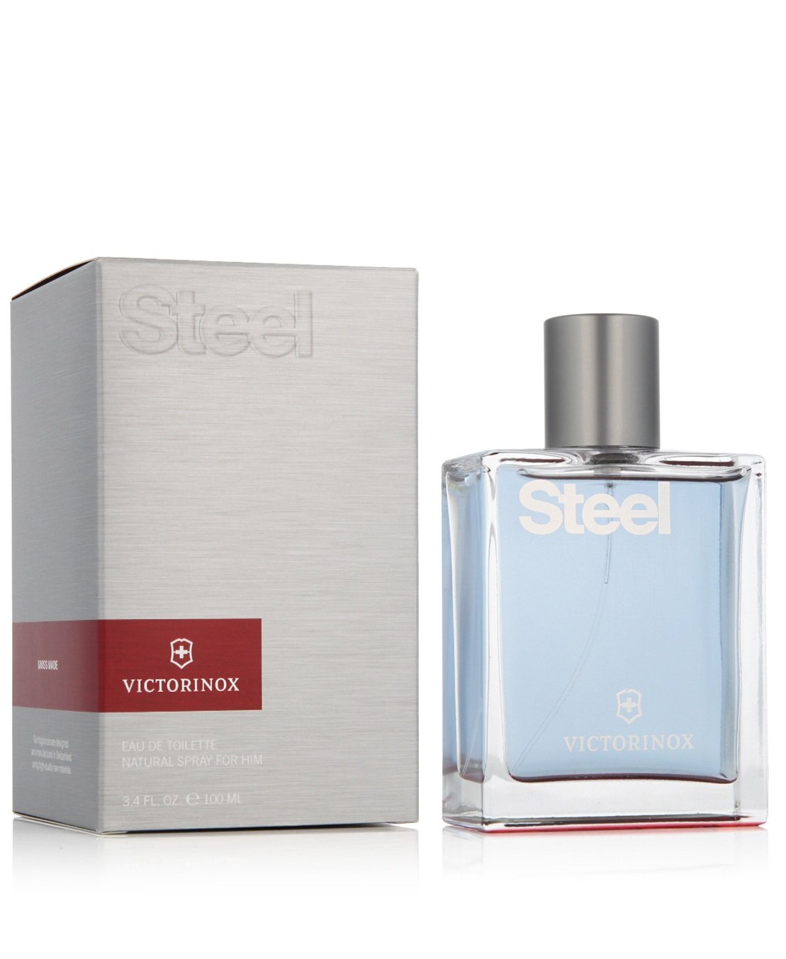 Туалетная вода мужская VICTORINOX Swiss Army Steel 100 мл. Фужерный, водный аромат