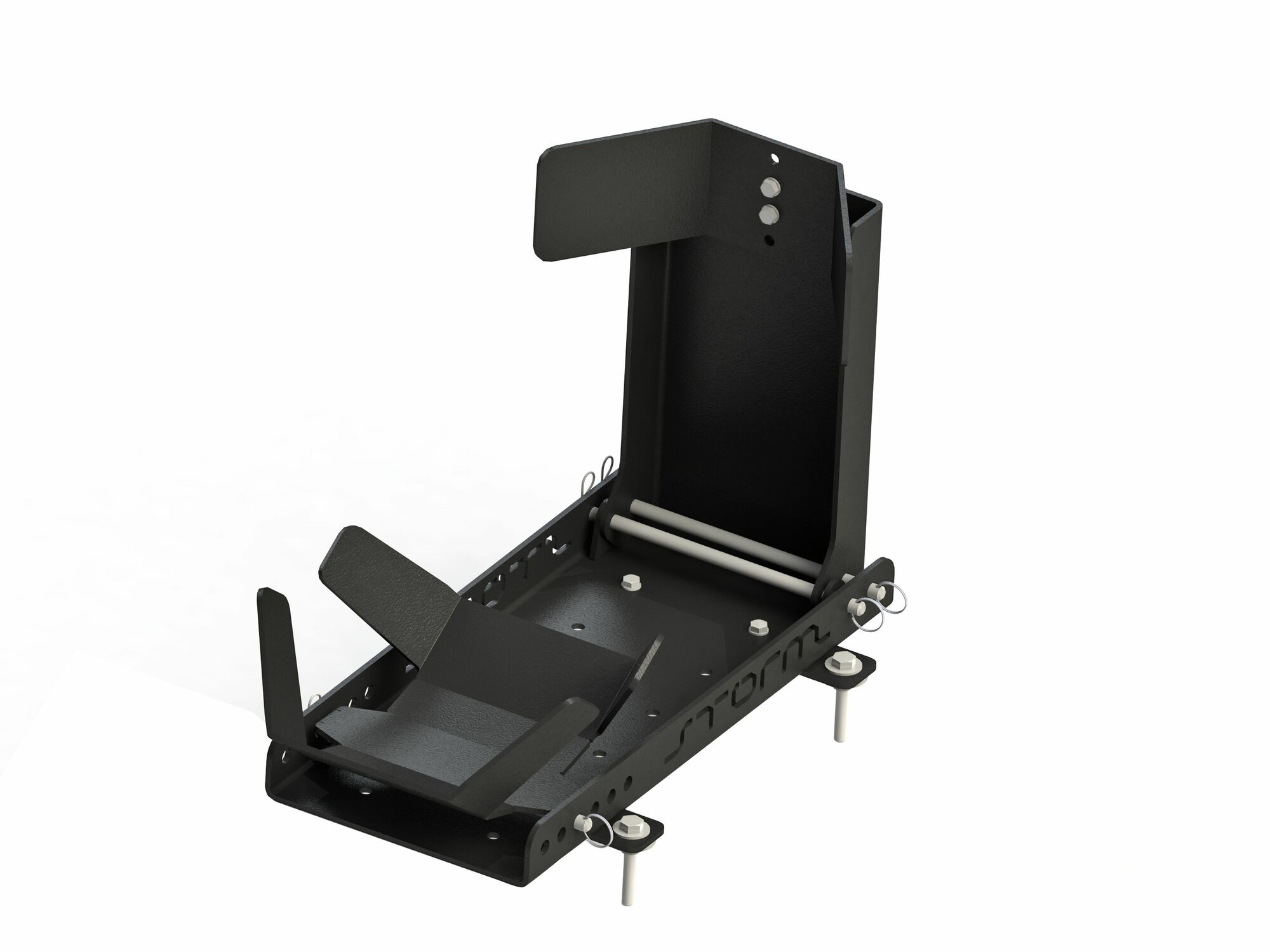 Крепление для перевозки квадроцикла в прицепе