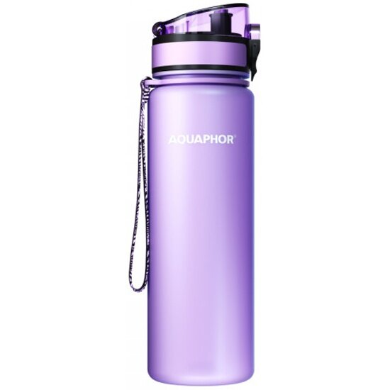 Фильтр-бутылка Аквафор Сити, 0.5л, лавандовый