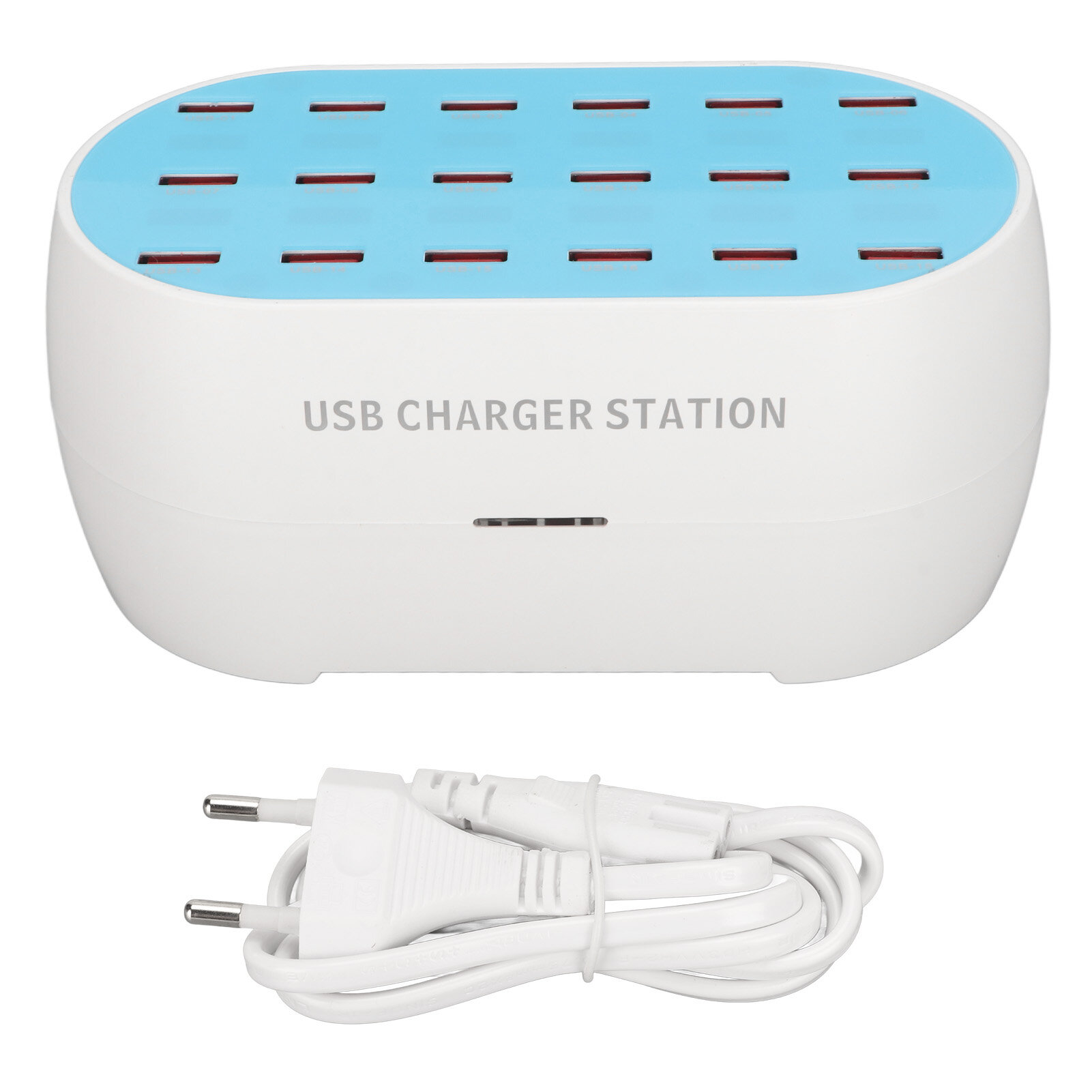 120W 18 Port USB -зарядная станция на рабочем столе несколько портов USB Rapid Charger для смартфонов планшеты EU Plug