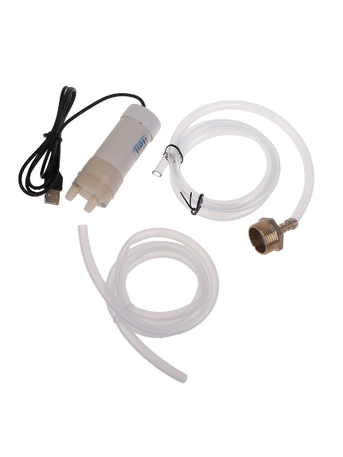 5V2A USB Mini Water Pump with Tubing 4L/min Self-priming Pump USB Power Supply High Efficiency Water Pumps